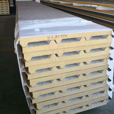Wall PIR Sandwich Panel Metal Polyurethane Foam Sandwich Panels