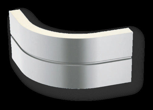 Curved Wall Sandwich Panel Corner Thermal Insulated RAL Color