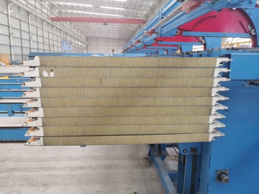 Onsite Installation Rockwool Roof Panels Polyurethane Fireproof Heat