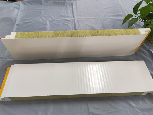 Rockwool Puf Aluminium Sandwich Panel For Metal Wall Cladding System