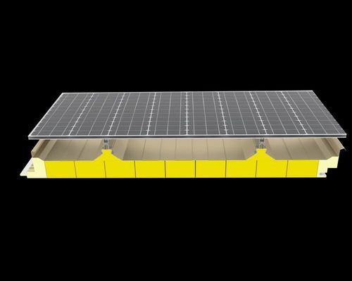 Heat Resistance Prefab Sandwich Panels for Warehouse Roofing