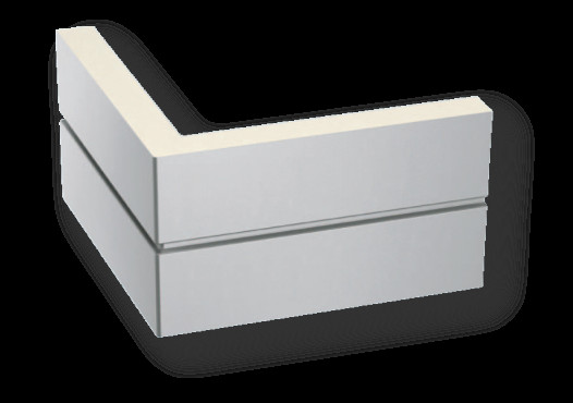 Right Angle Corner PUF Partition Panel For Warehouse Cold Room