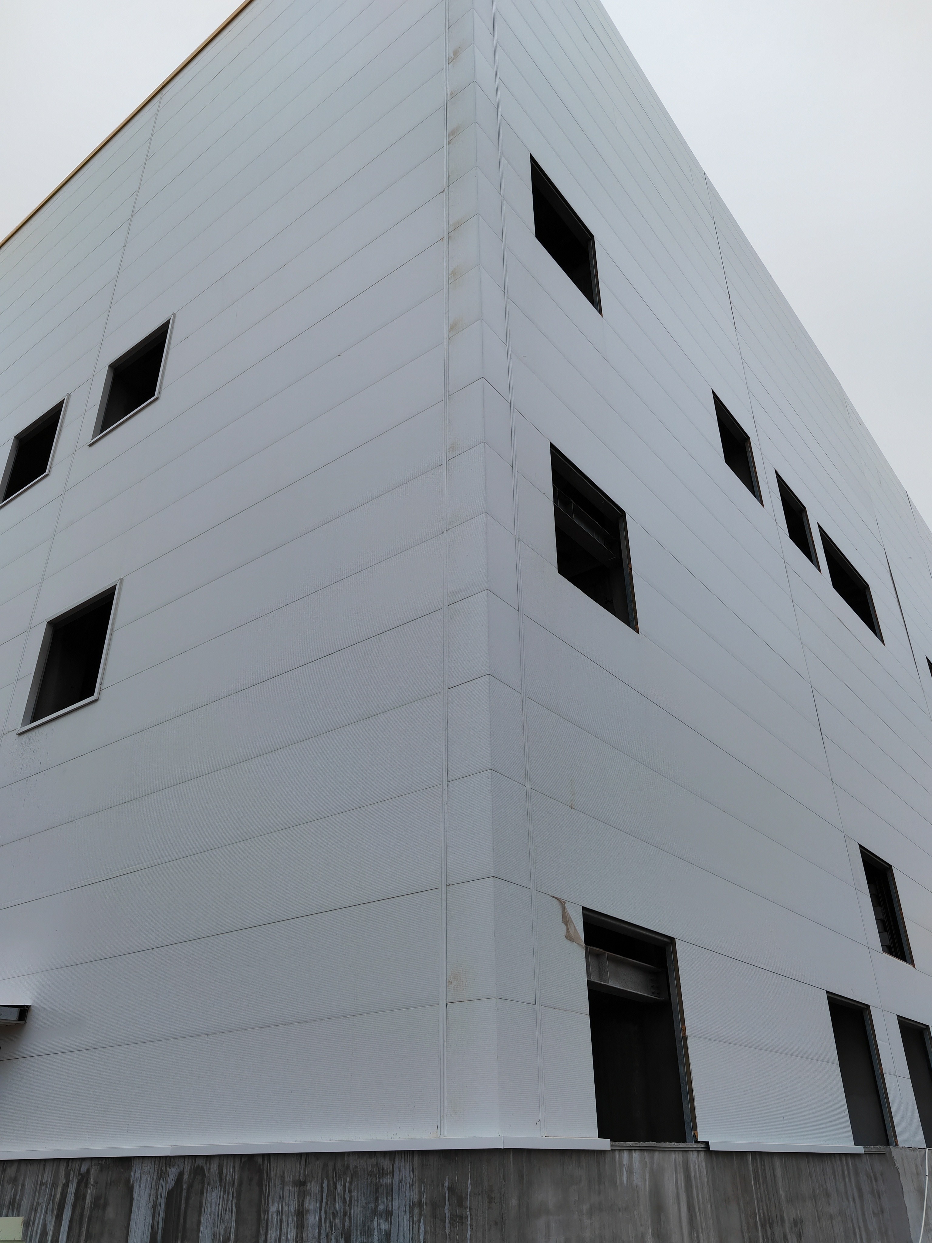 Curved Wall Sandwich Panel Corner Thermal Insulated RAL Color