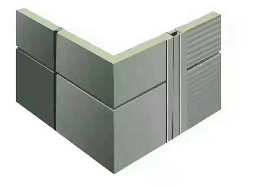 Curved Wall Sandwich Panel Corner Thermal Insulated RAL Color